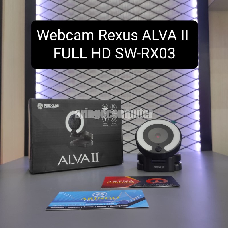 ARINGO - Webcam Rexus ALVA II FULL HD SW-RX03