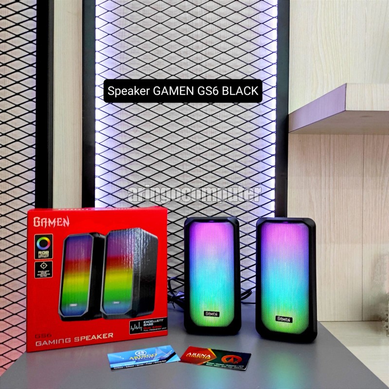 ARINGO - Speaker GAMEN GS6 BLACK