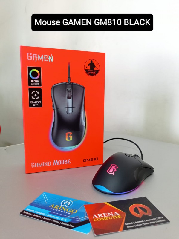ARINGO - Mouse GAMEN GM810 BLACK
