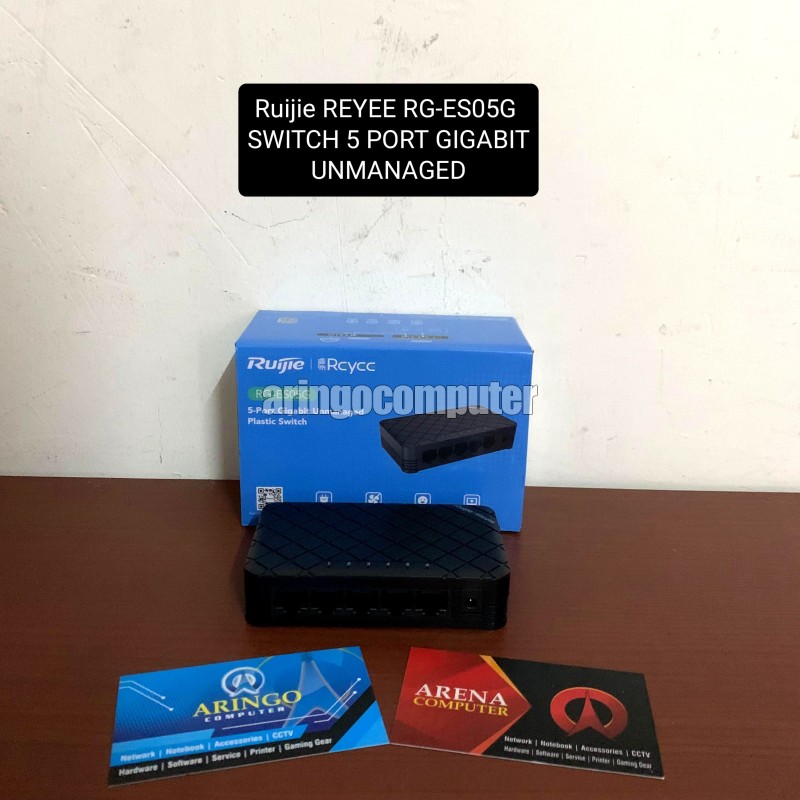ARINGO - Network (Device) Ruijie REYEE Switch RG-ES05G 5 Port/Gigabit ...