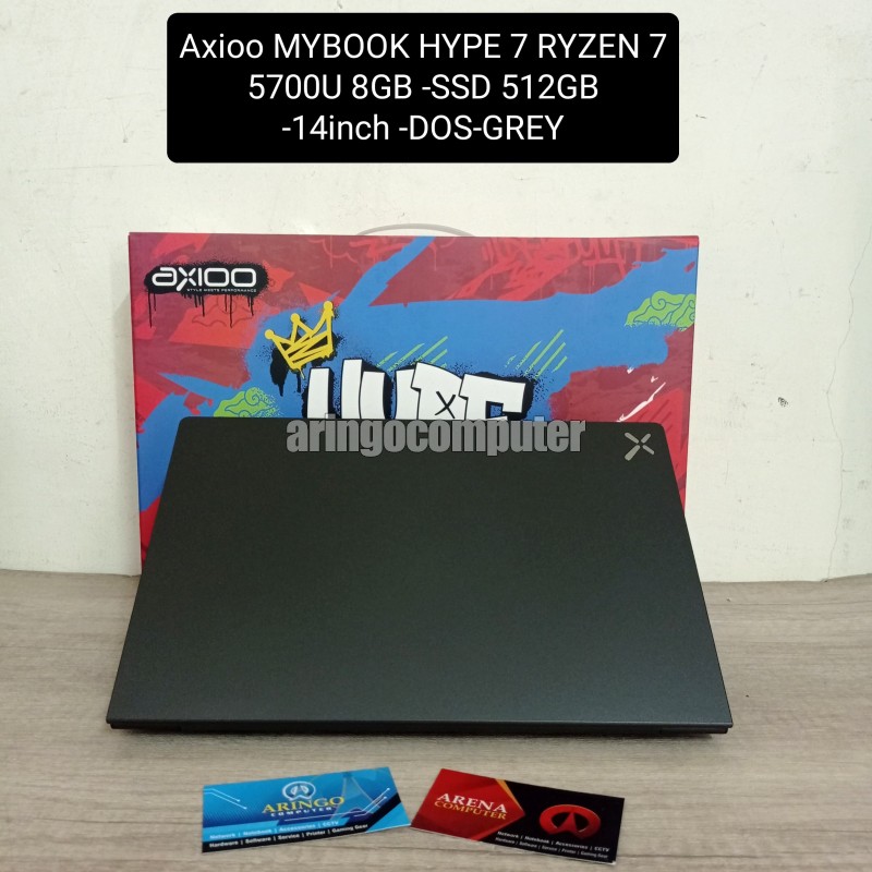 ARINGO - Laptop Axioo MYBOOK HYPE 7 RYZEN 7 5700U 8GB -SSD 512GB ...